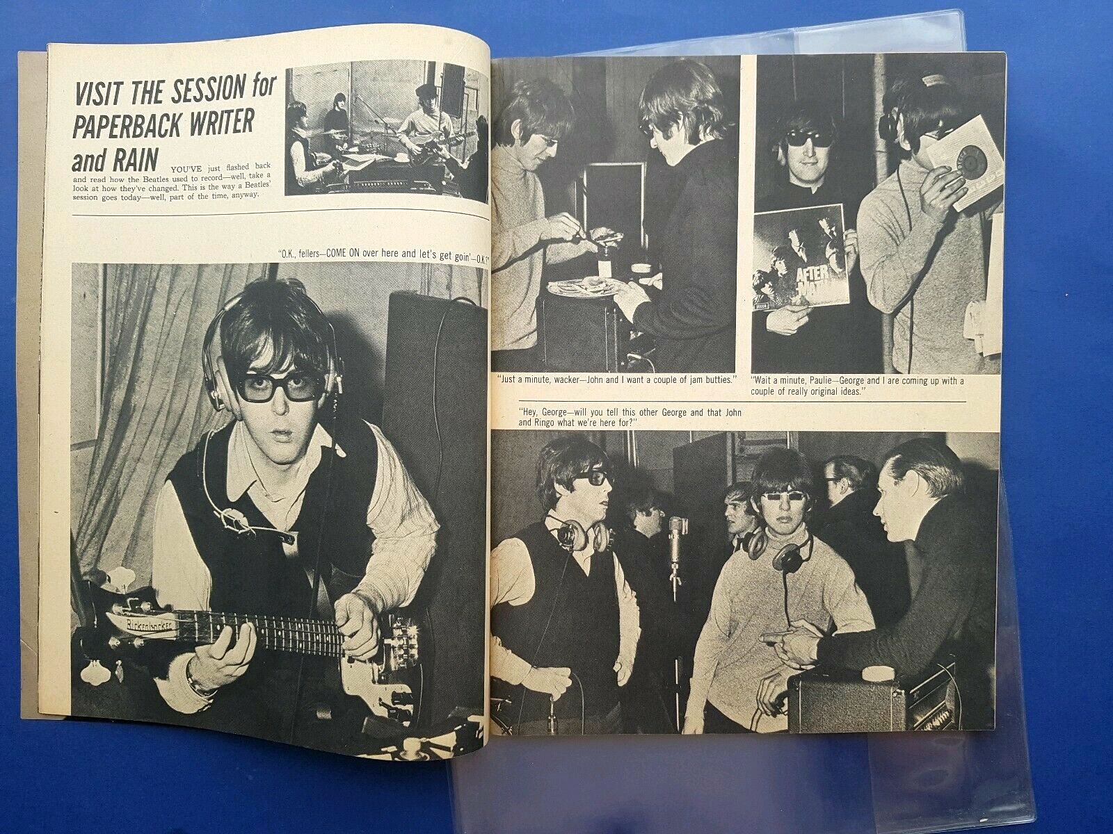 Vintage Beatles mag: 16 Scoop! - The Whole Story