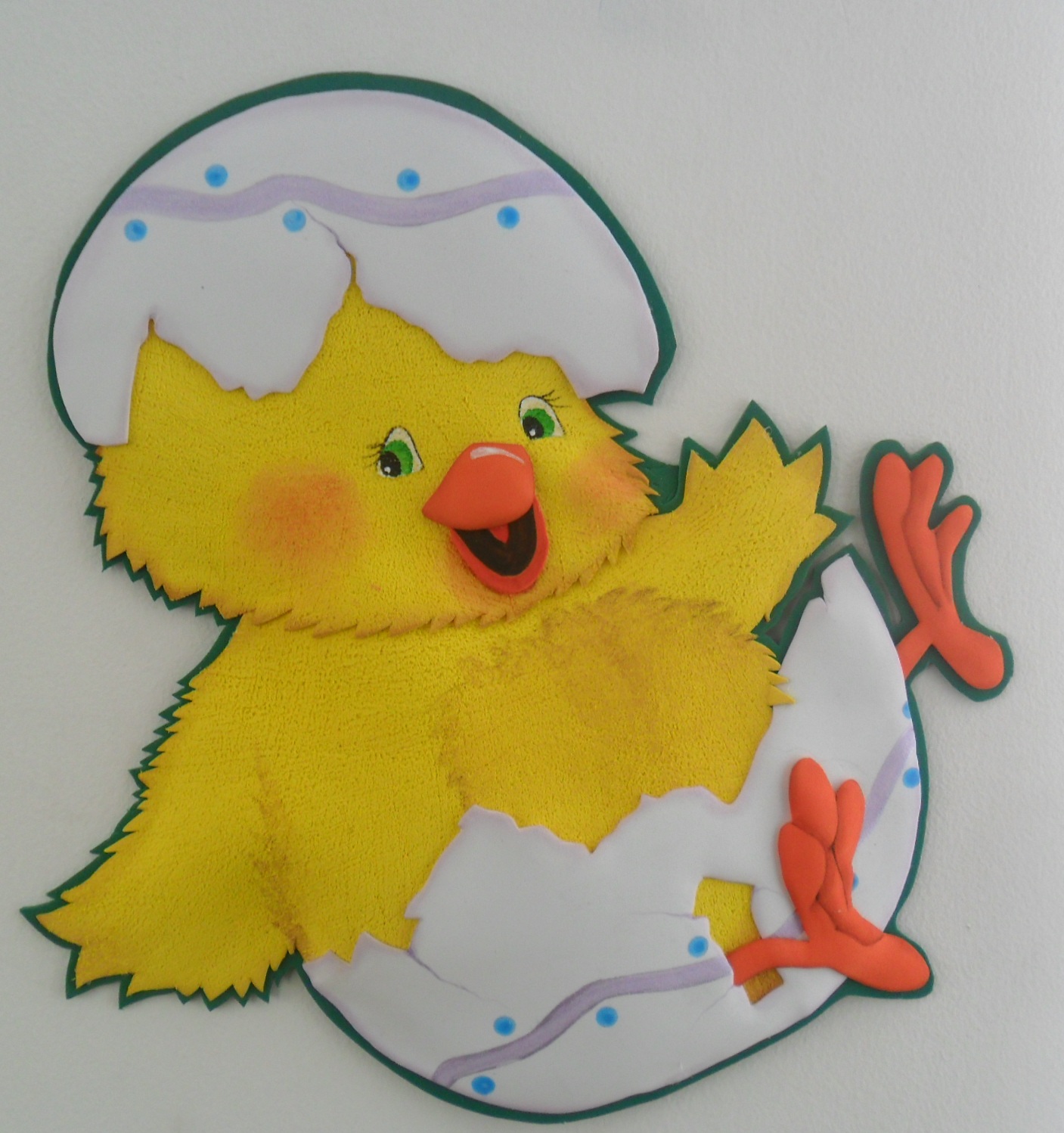 Moldes de pollito en foami - Imagui