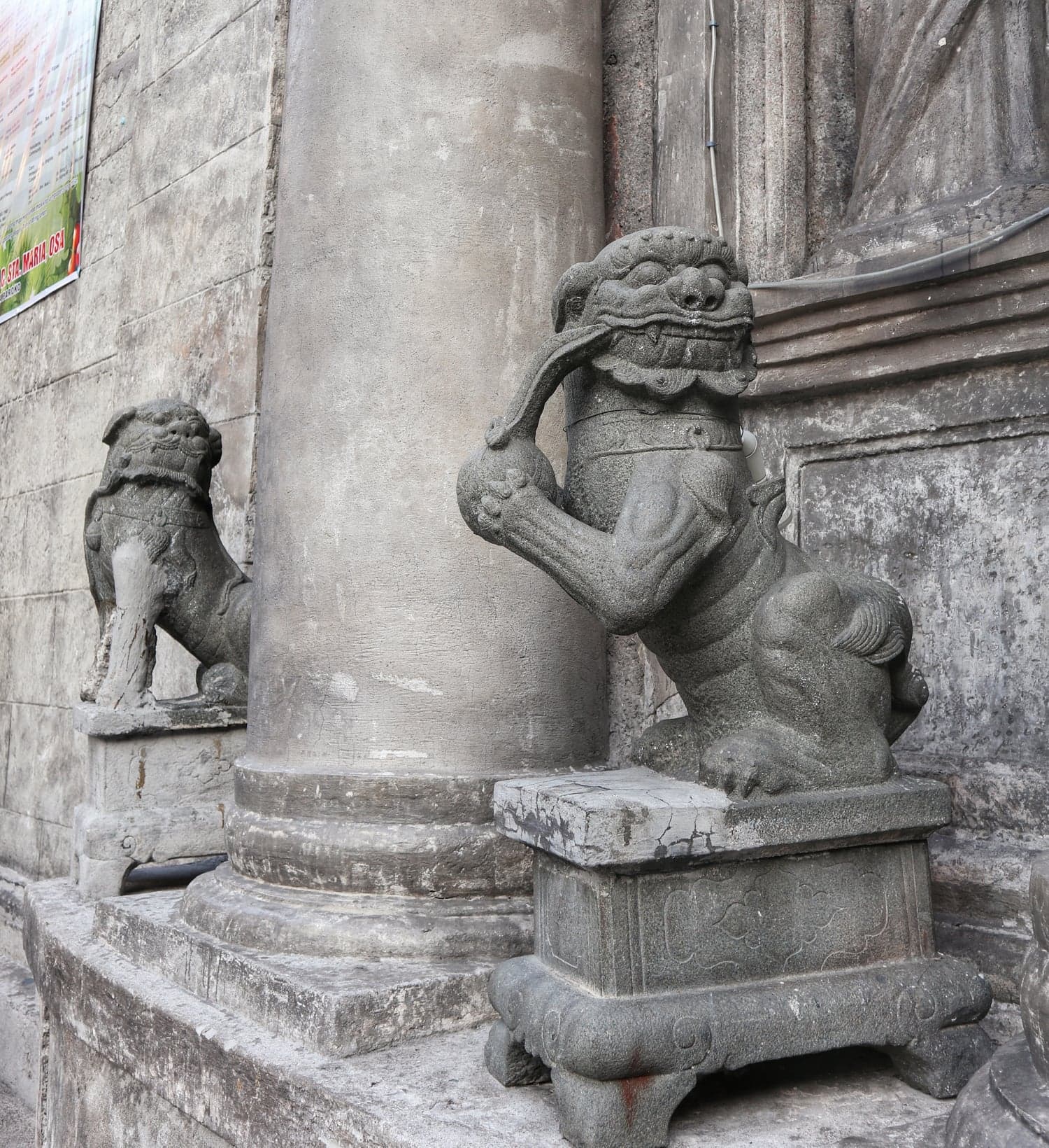Why Are Chinese Lions Guarding Philippine Catholic Churches?
