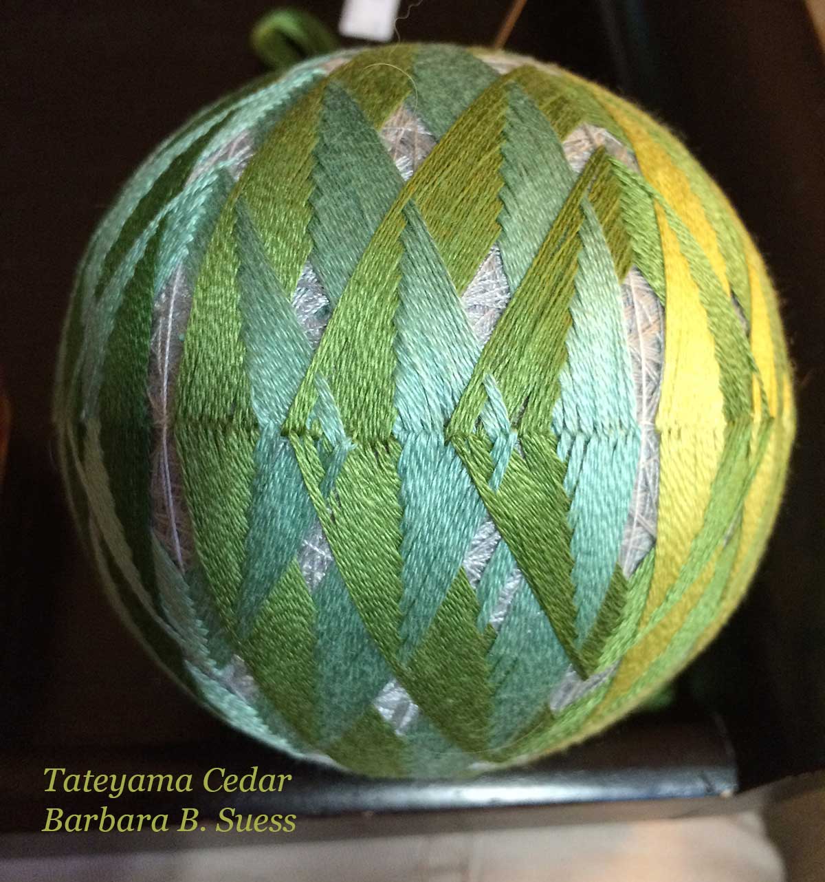 Japanese Temari: Tateyama Cedar Temari