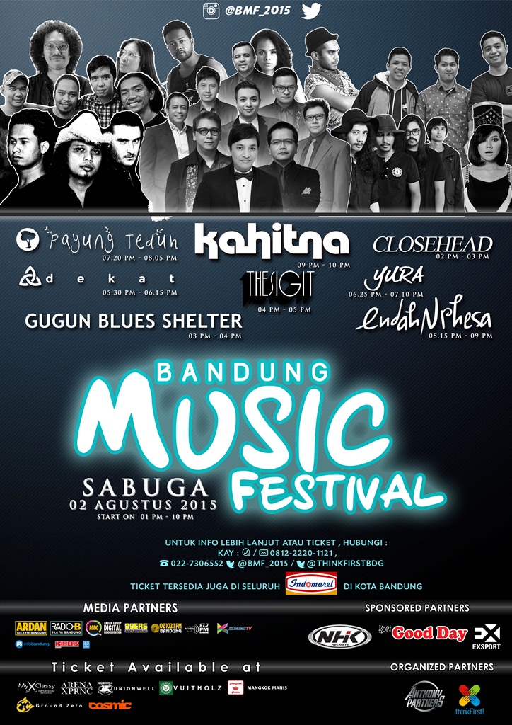 Kangen Lagu-Lagu Kahitna? Datang Saja ke Bandung Music Festival 2015