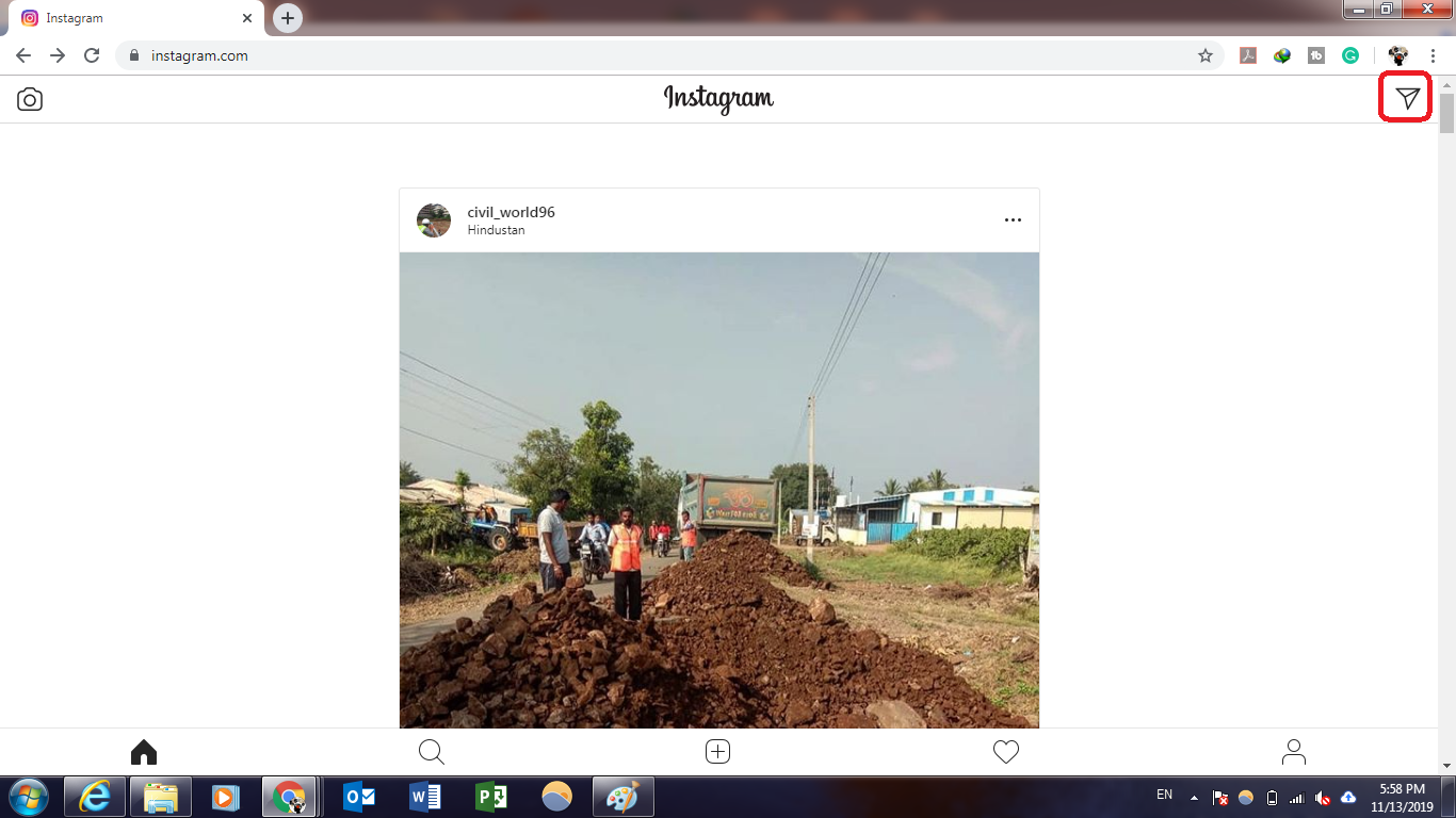 How to Chat on Instagram using Computer?