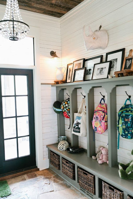 Entryways: Backpacks and Jackets and Shoes...OH MY!