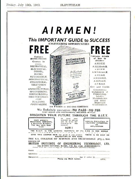 Our Rhodesian Heritage: Slipstream Magazine