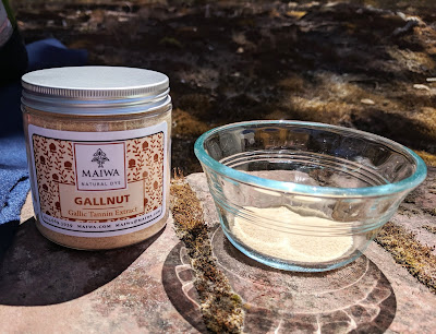 Eden By The Bay: Mordanting Fabric (Oak Gallnut)