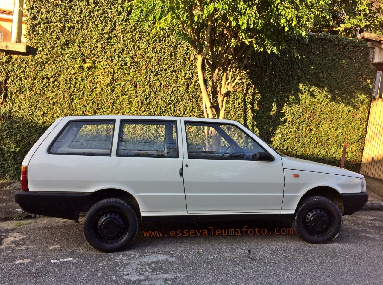 Registros Automotivos do Cotidiano: Fiat Elba S 1986