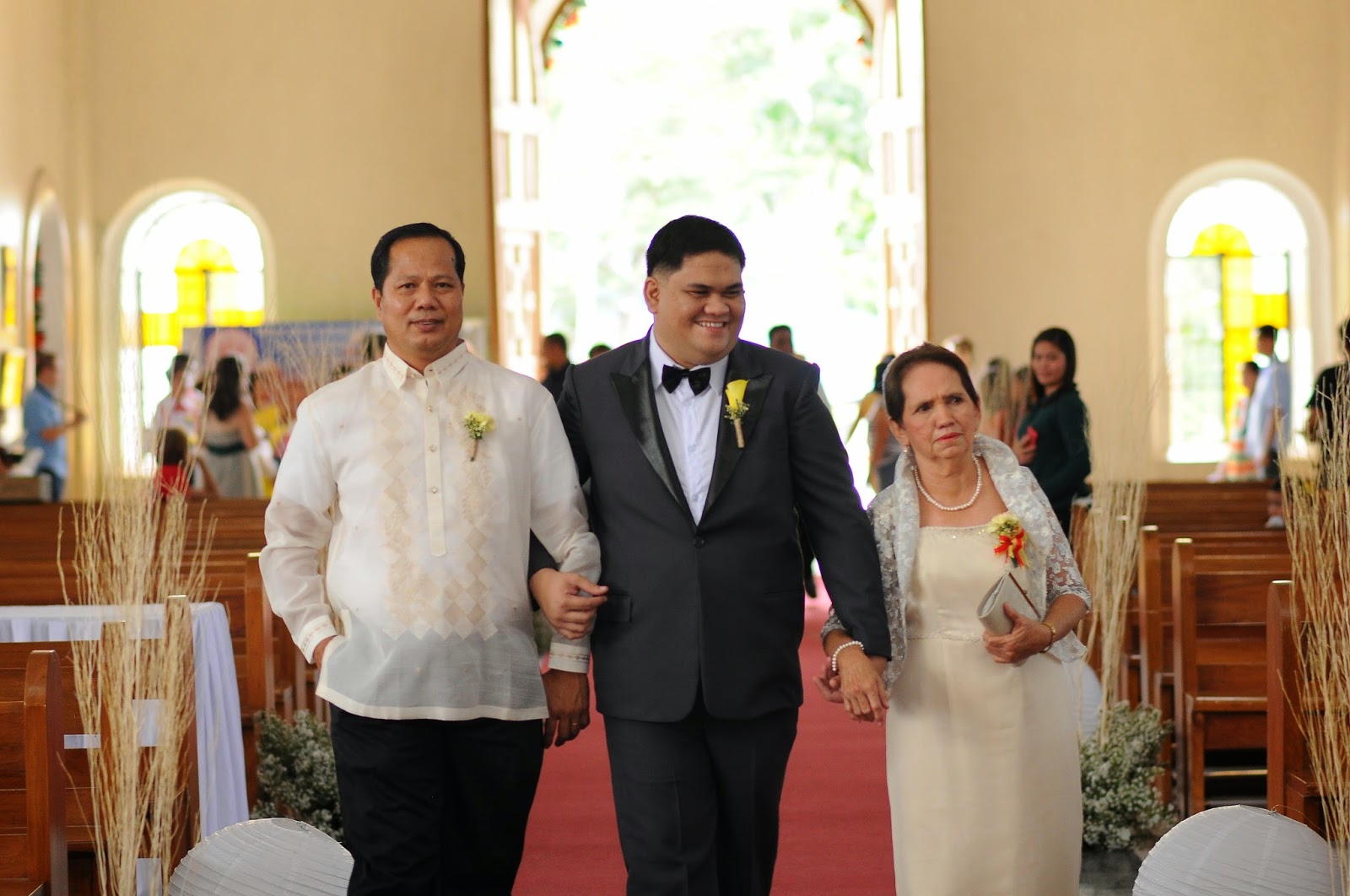 Aprille Araguas Designs: Bryan Briones + Isabel Fatima Mandanas Wedding
