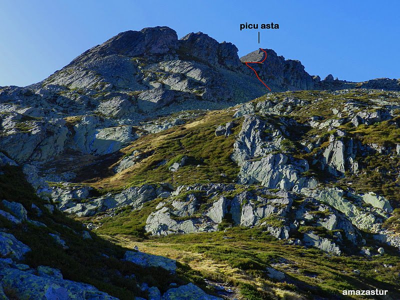 Cumbres de la Cordillera: picu asta y picu aspia