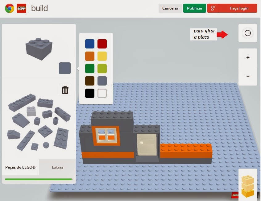 ver o mundo com a matemática: Construir com LEGO Virtual!