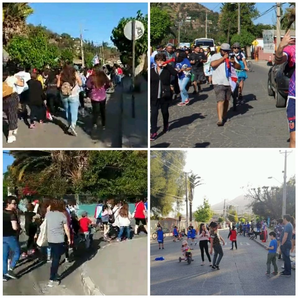 Tercer día de marcha pacifica - Catemu Noticias