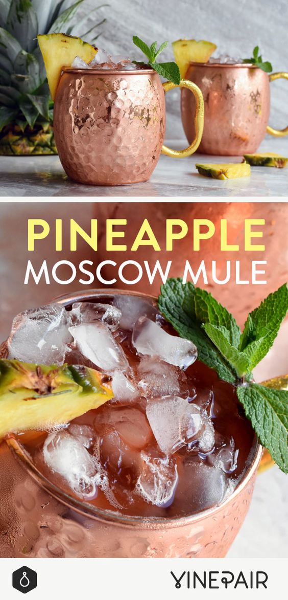 Pineapple Moscow Mule [Recipe]
