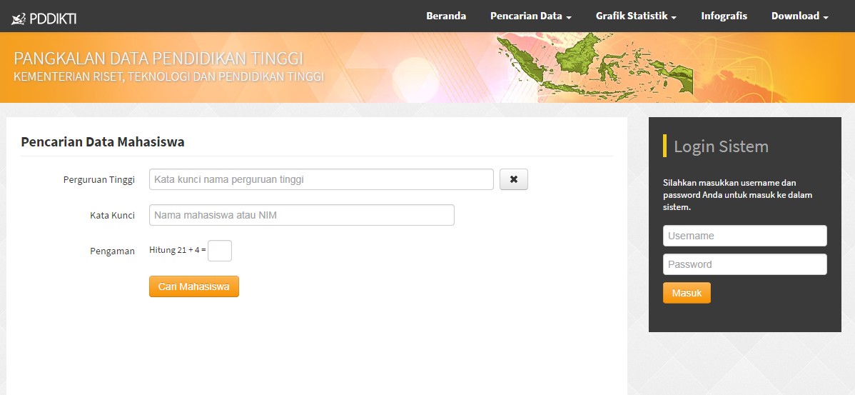 Pastikan Data Anda Sebagai Mahasiswa Serta Ijazah Terdaftar Pada ...