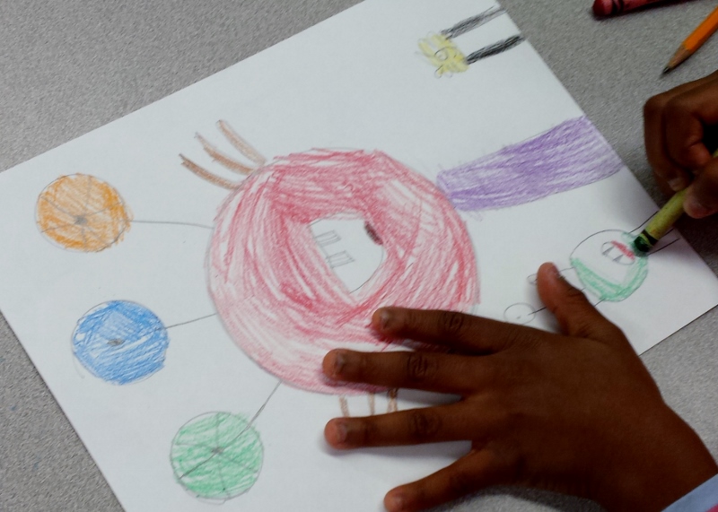 Mrs. Pearce's Art Room : Circle Monster with a Friend