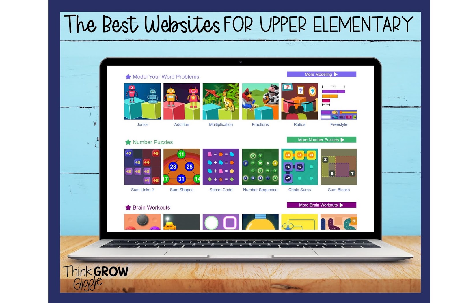 The Best Websites to Save for Upper Elementary Classrooms - Think Grow ...