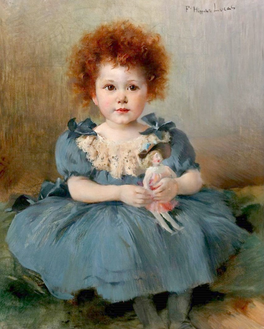 Marie Félix HIPPOLYTE-LUCAS (French, 1854-1925) | Catherine La Rose ...