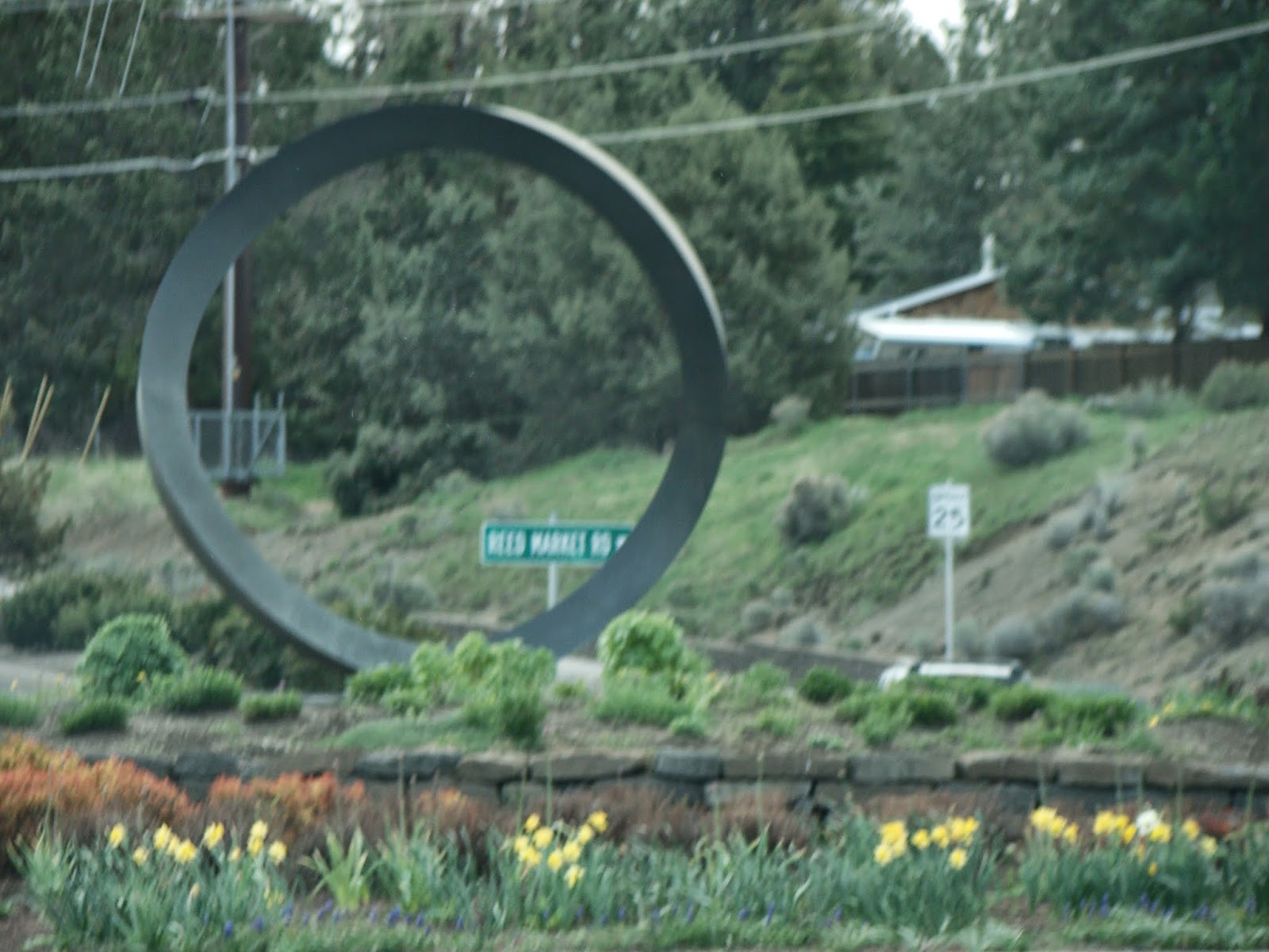 BB, Henri and Me: Bend Oregon: Roundabout Art