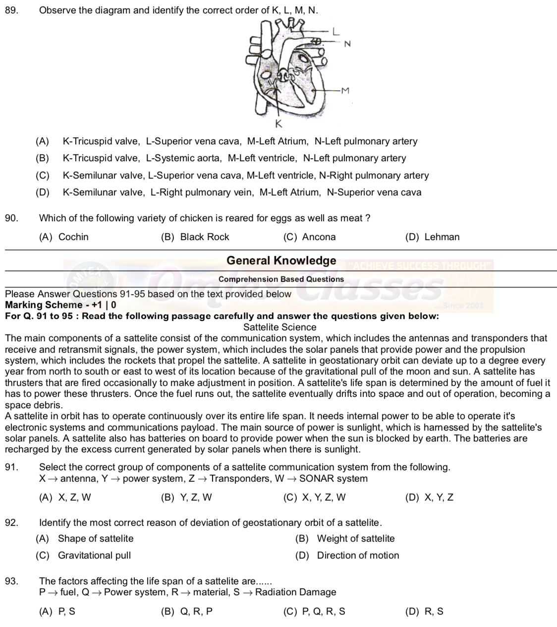 OMTEX CLASSES: Pre­Foundation / Homi Bhabha / Official Exam / 2018 ...