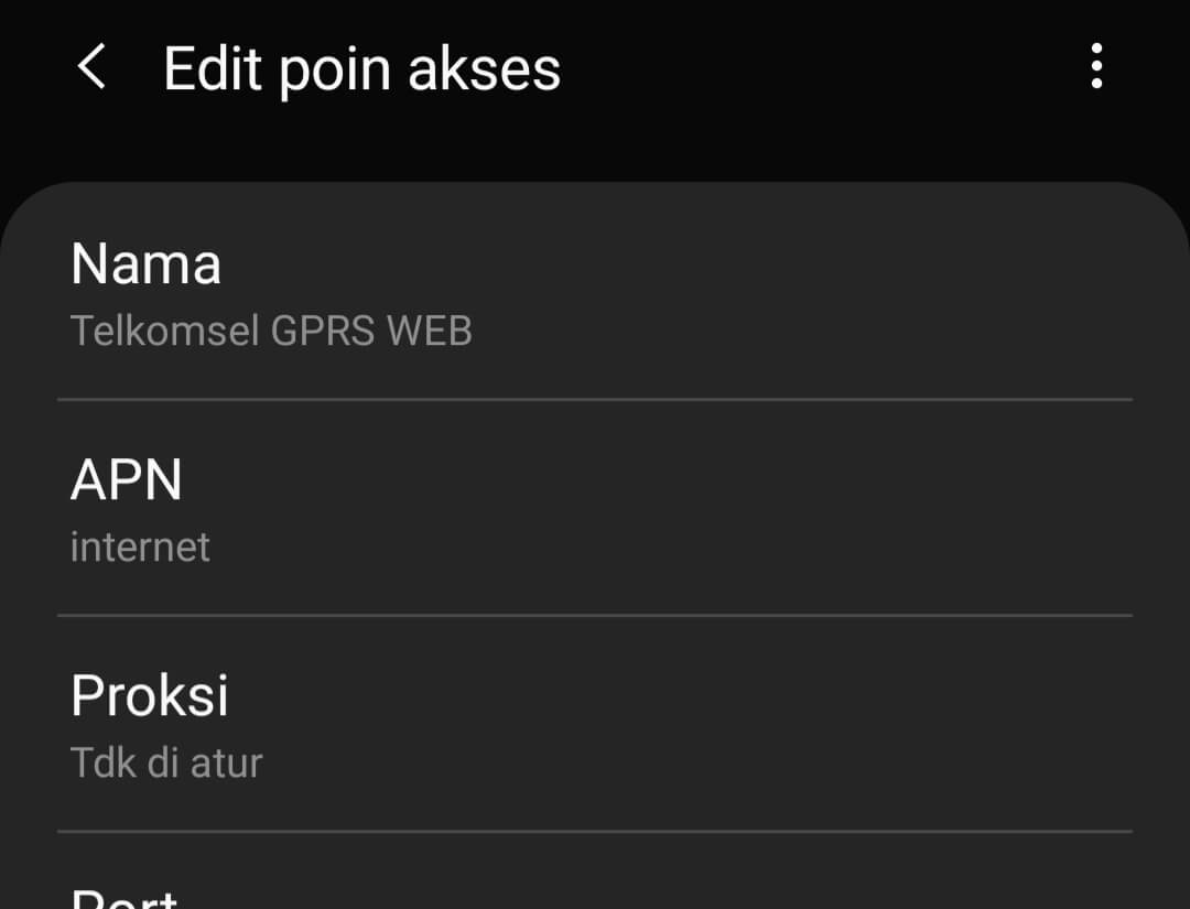 Setting Gprs Telkomsel - Pengaturan Mms Telkomsel - Cara Setting APN ...