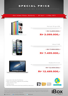 iBox dengan Bank Mega Promo di iBox Istana Plaza Bandung