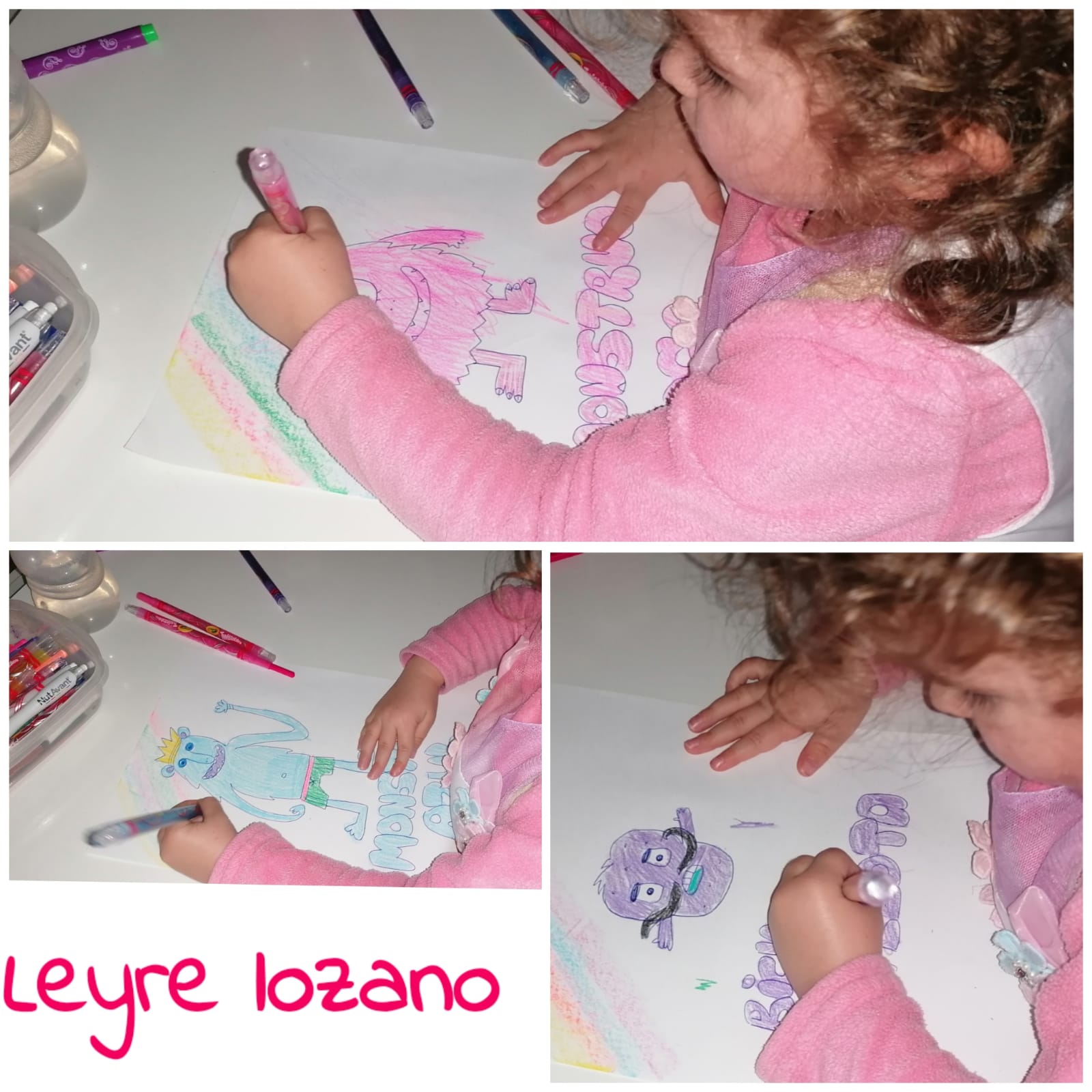 La magia de infantil: CUENTO:"MONSTRUO ROSA". Olga De Dios