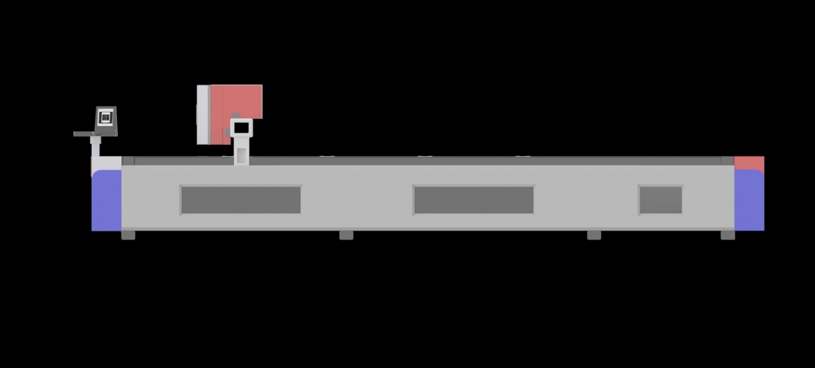 LASER MACHINE 3D DESIGN