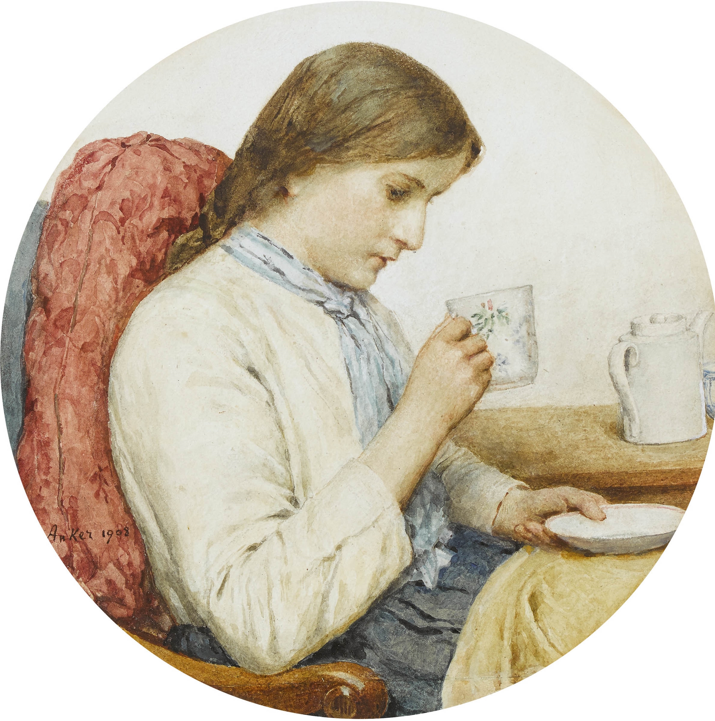 Albert Anker (1831-1910) | Genre painter | Tutt'Art@ | Pittura ...