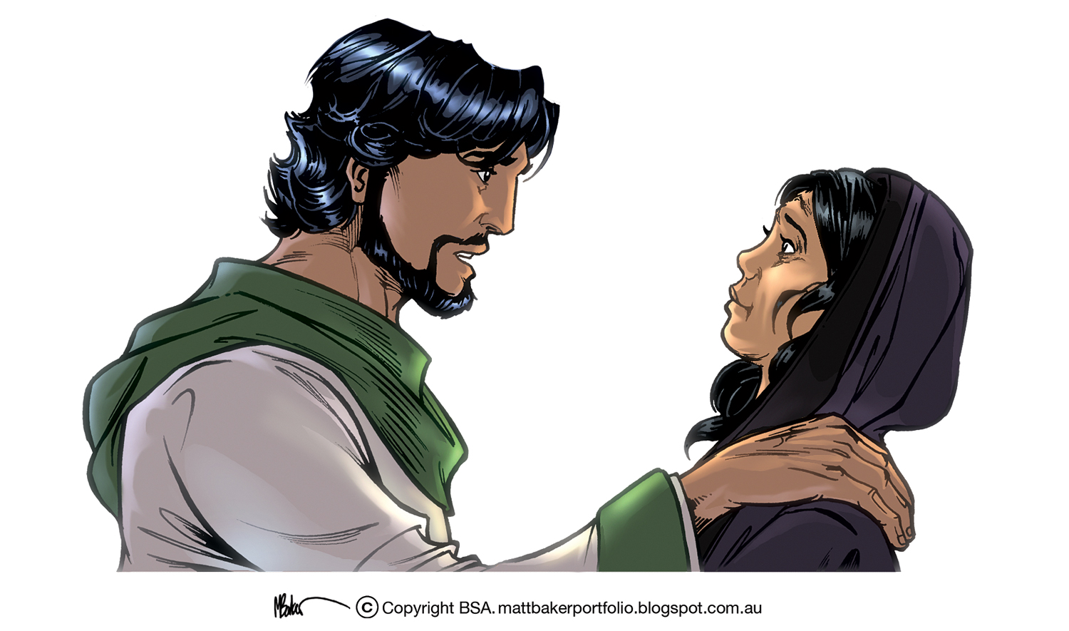 Matt Baker Portfolio: Comic Book Art