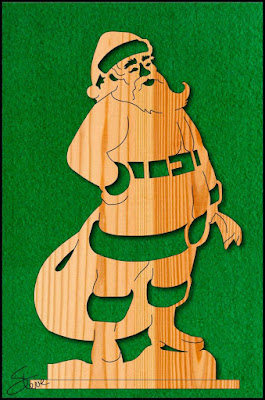 Scrollsaw Workshop: Santa Scroll Saw Pattern.