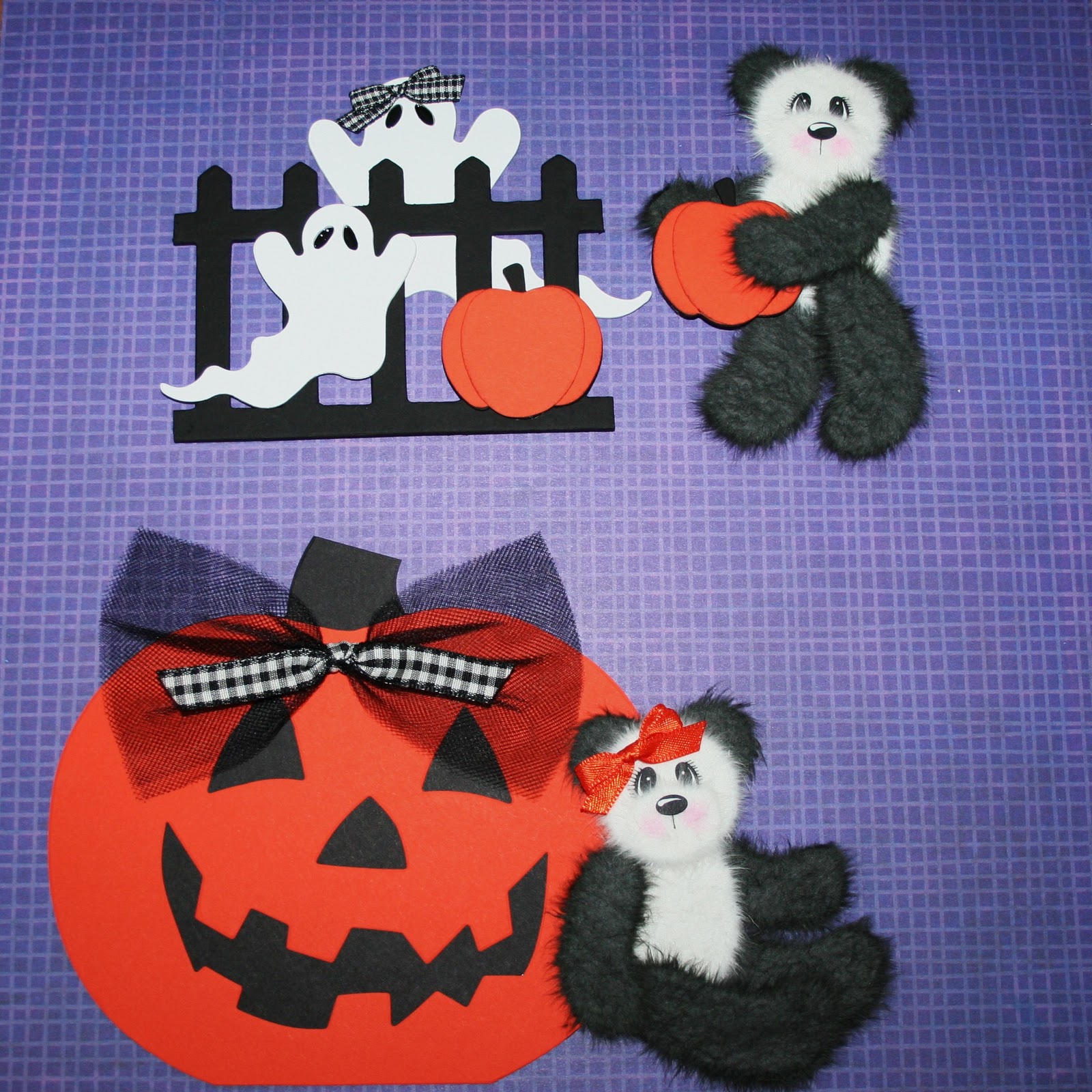 Scrapbooking for Others: Halloween Tear Bear