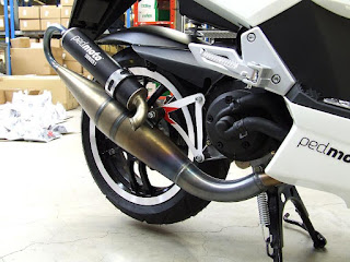 ADRENALIN SCOOTER PERFORMANCE PARTS: Speedfight 3 Exhaust from Pedmoto