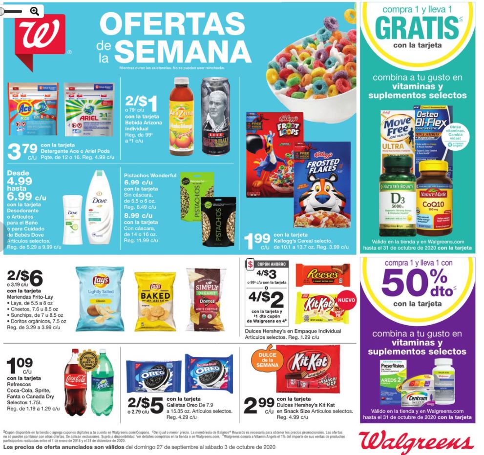 Ahorros Diarios Usando Cupones: Especiales en las Farmacias Walgreens ...