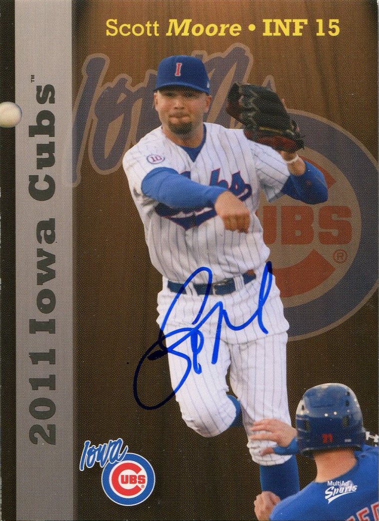 Once a Cub: Signature Saturday - 2011 Iowa Cubs Team Set