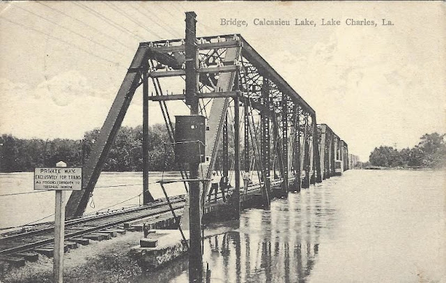 Industrial History: UP/SP and I-10 (Westlake) Bridges over Calcasieu ...