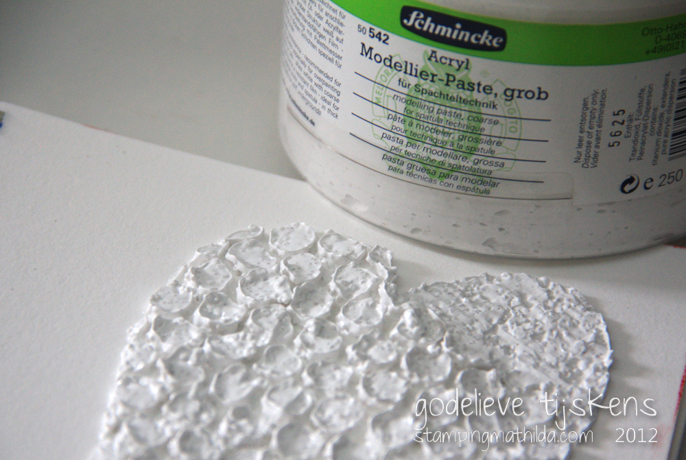 StampingMathilda: Art Journal - Hearts