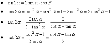 Alfi Blog: Trigonometry - Addition and Subtraction Formulas - Double ...