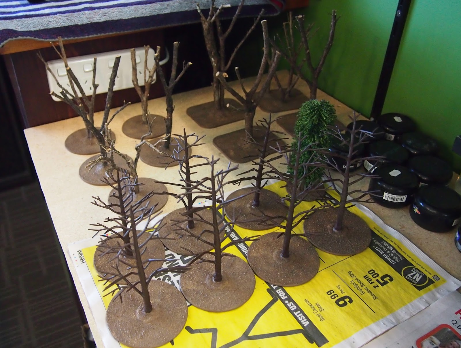 Wades World of Wargaming: Making trees 2