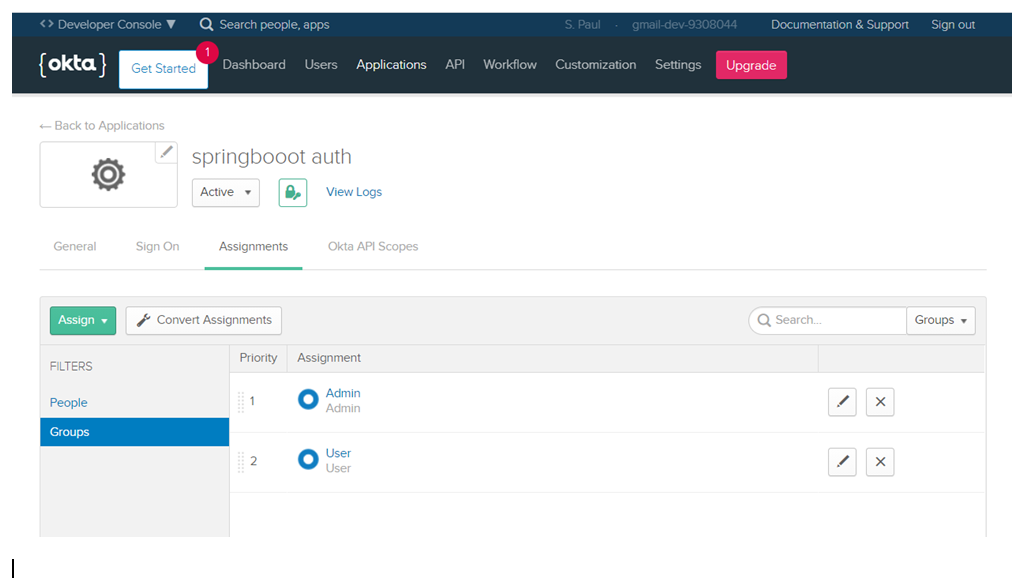 Springboot Okta Oauth20 Openid Secure A Spring Boot App Okta Oauth 20openid Connect