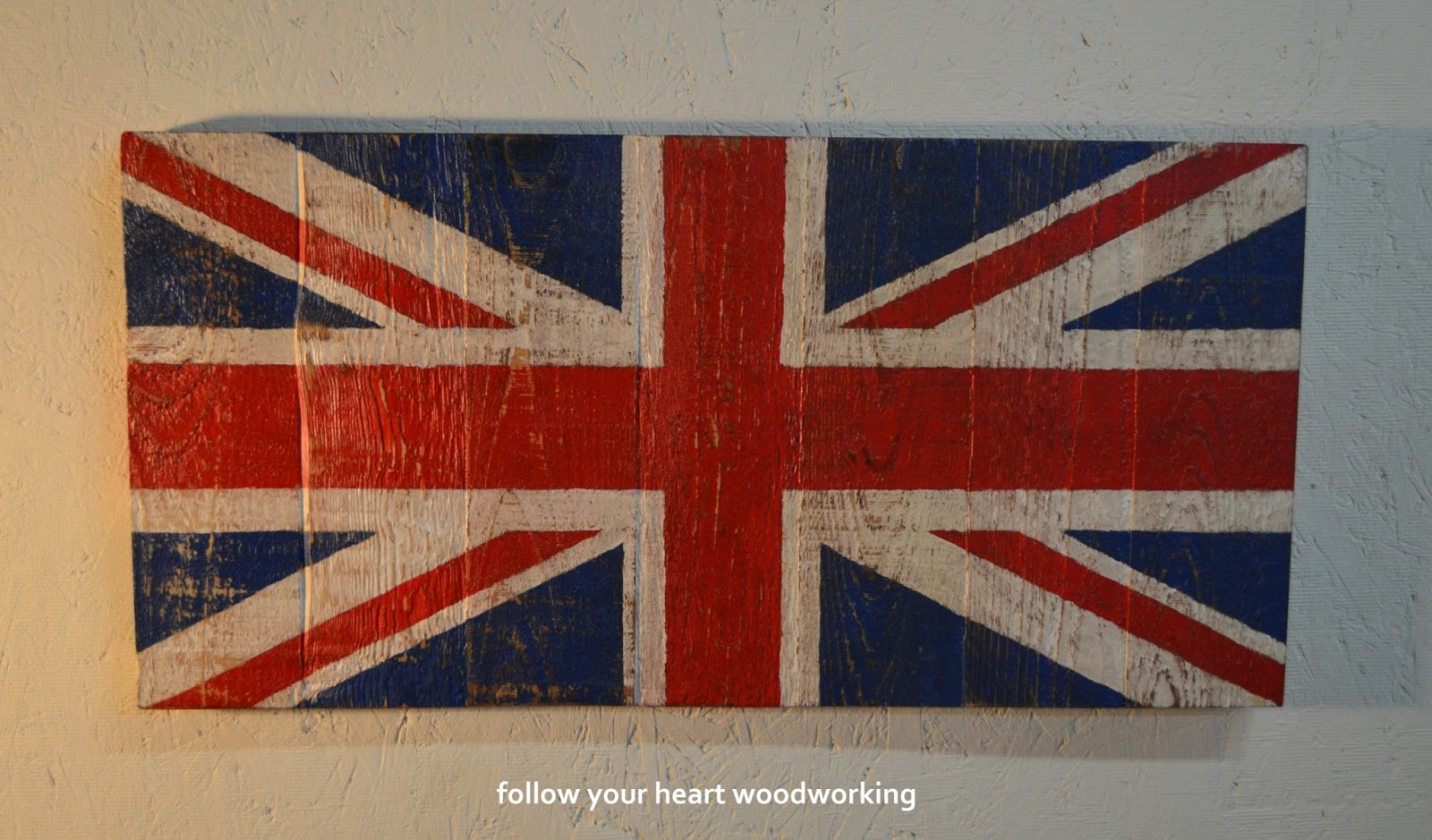 follow your heart woodworking: Union Jack