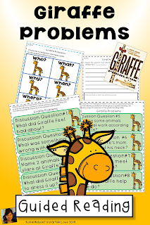 First Grade Love: Giraffe Problems Book Companion