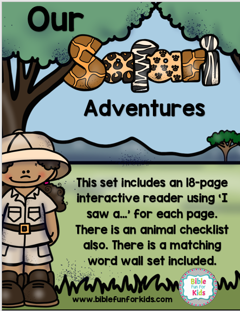 God Makes the Animals in the Savanna | Bible Fun For Kids