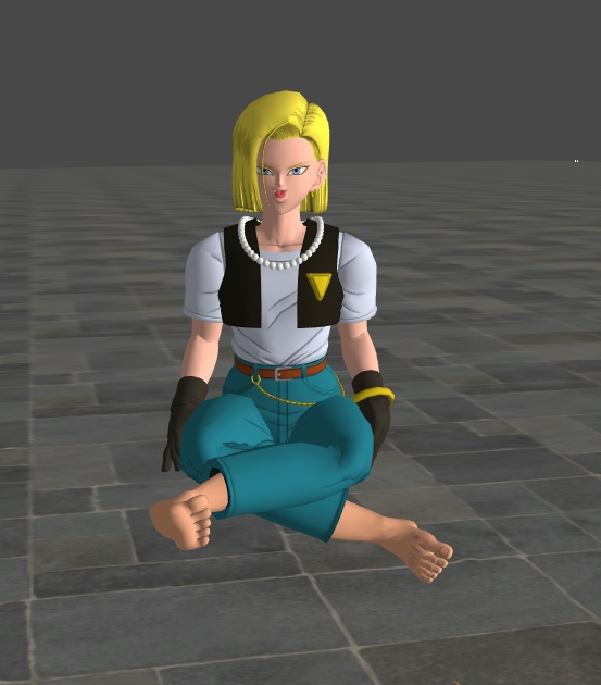 Anime Feet: Dragon Ball: 18 and Bulma