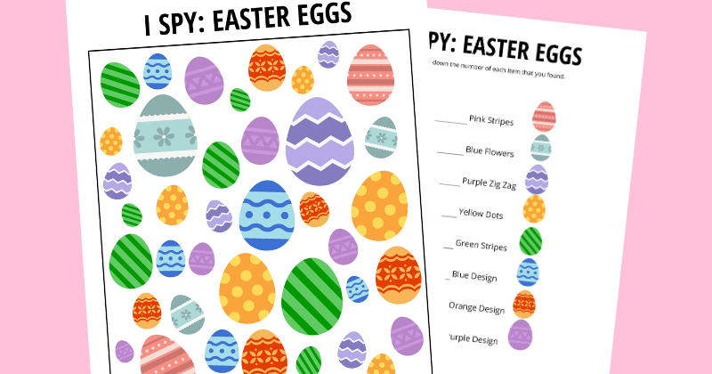 Easter Eggs I Spy Game {Free Printable for Kids} | And Next Comes L ...