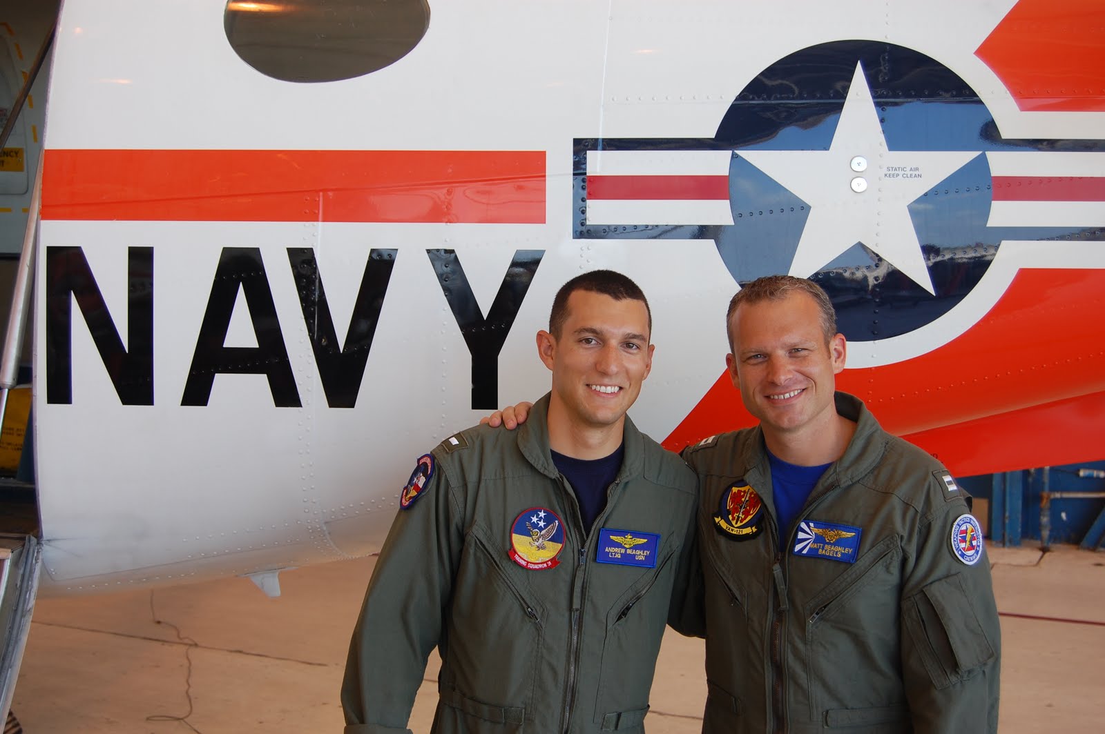 America by RV: Our Son In Law Awarded Naval Aviator Wings!