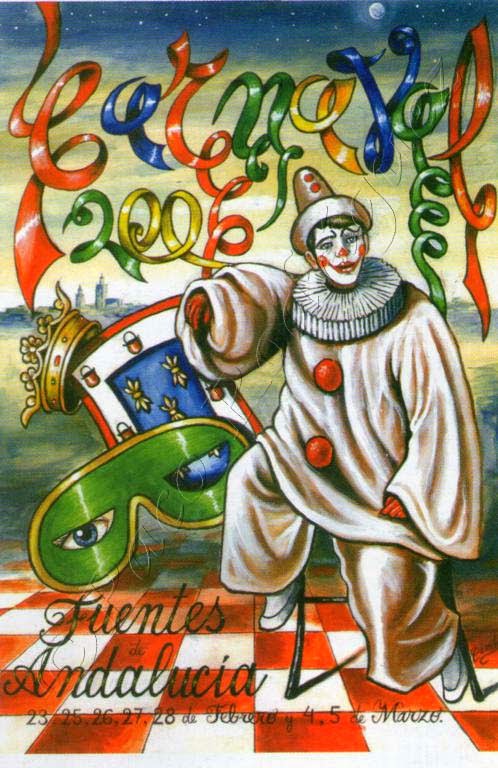 REVISTAS DE FUENTES DE ANDALUCÍA: 2006. CARTEL DE CARNAVAL REVISTAS DE FUENTES DE ANDALUCÍA: 2006. CARTEL DE CARNAVAL