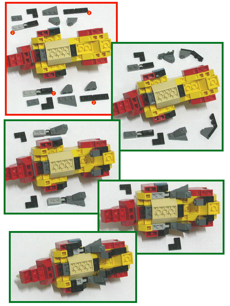 Alanyuppie's LEGO Transformers: LEGO Predaking Instructions Part 1 ...