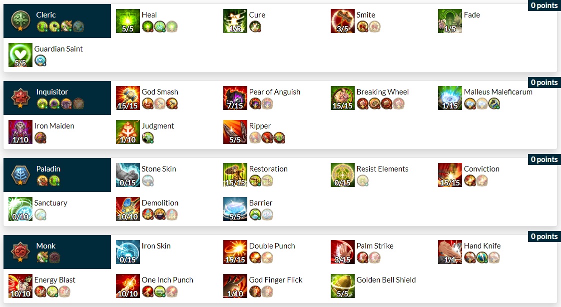 Tree of savior ULTMATE guides: Monk Arts : skill build of that savior