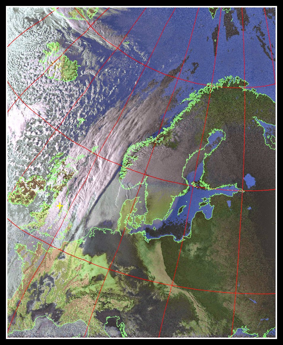 Weather Satellite Decoding Of NOAA 19, NOAA 18 & NOAA 15