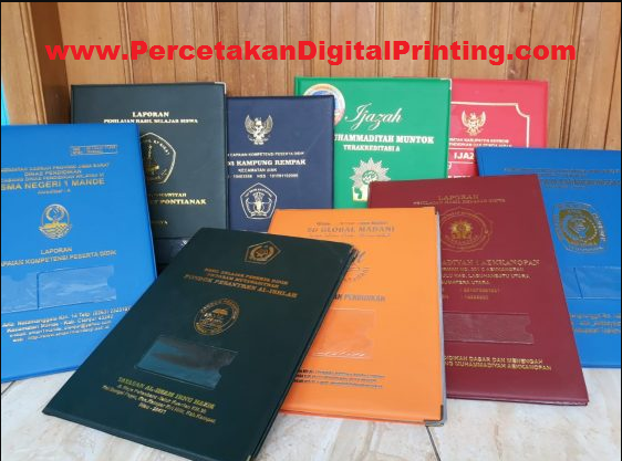 Jasa Percetakan Map ijazah Custom Murah Harga Nego Desain Gartis Ongkir ...
