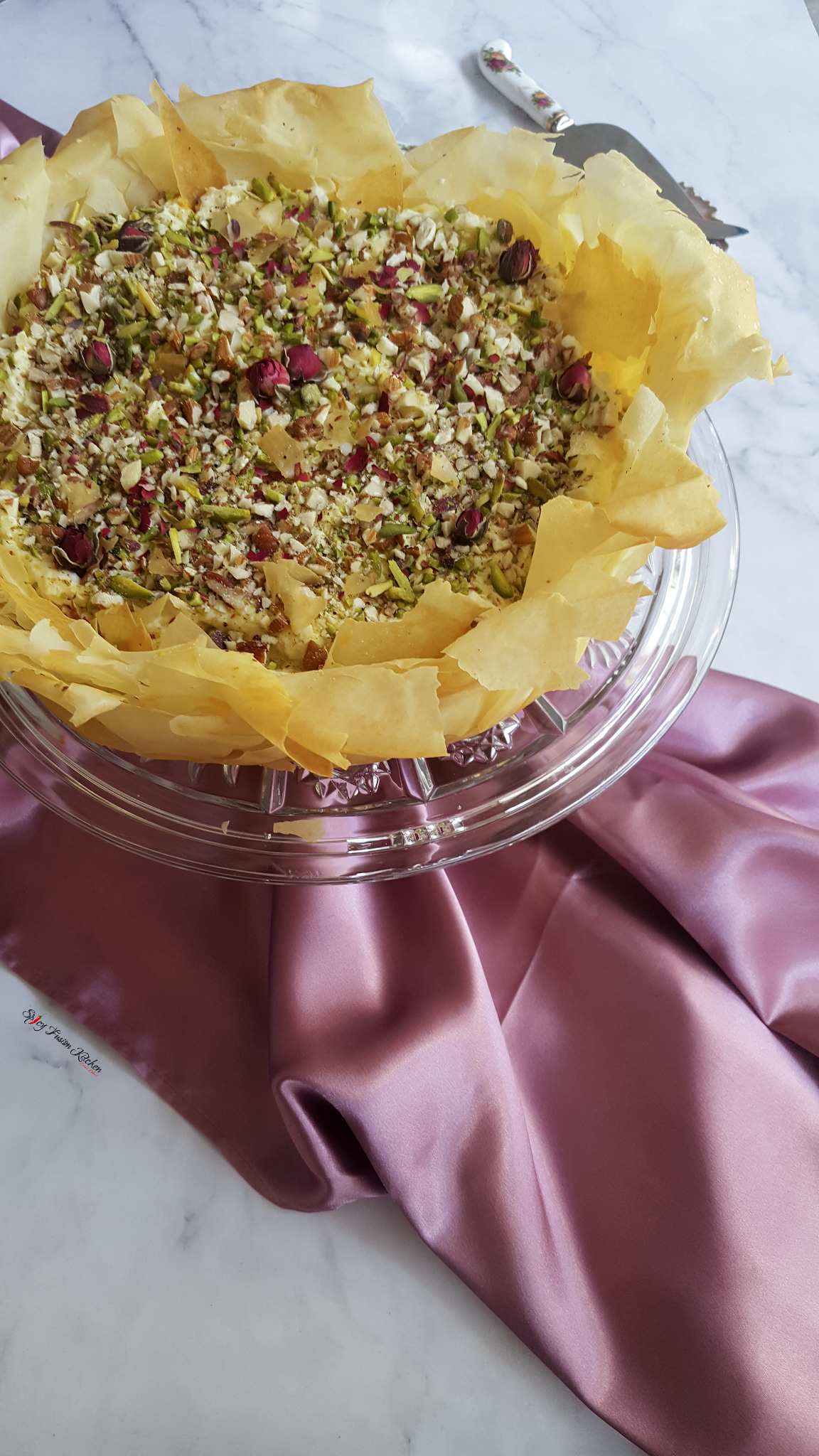 Baklava Cheesecake - Spicy Fusion Kitchen