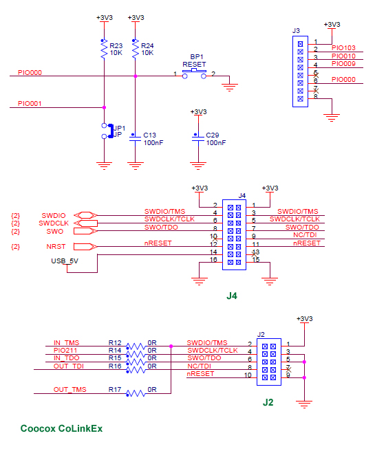 FongArm: CooCox CoLinkEx SWD connector pinout